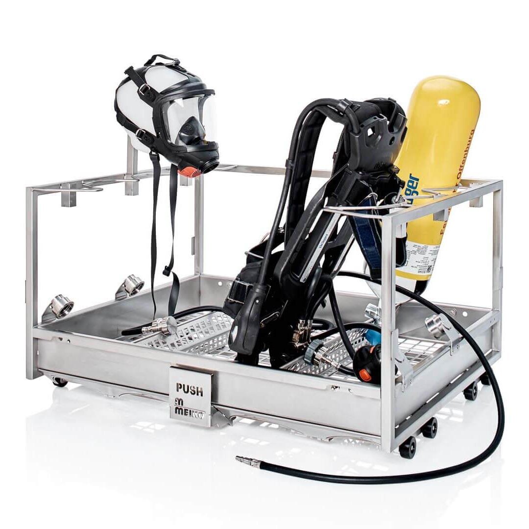 Cleaning BA masks & personal protective equipment (PPE) - MEIKO